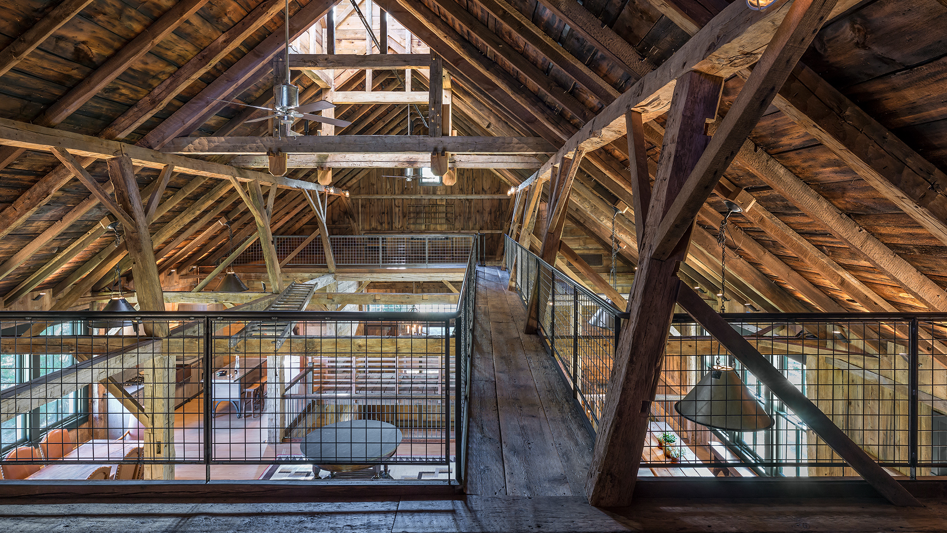 Antique Barns And Beams